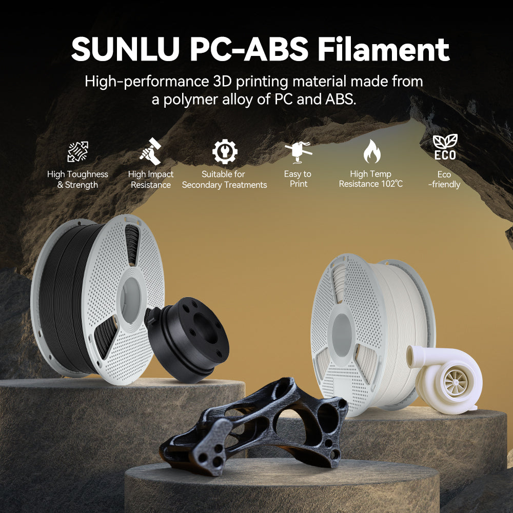 SUNLU PC-ABS High-performance 3D Printing Filament | SUNLU Online Store – Affordable 3D Printing ...